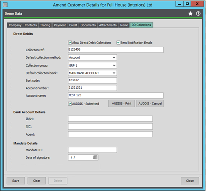Setup and Menus - Reality Solutions Documentation