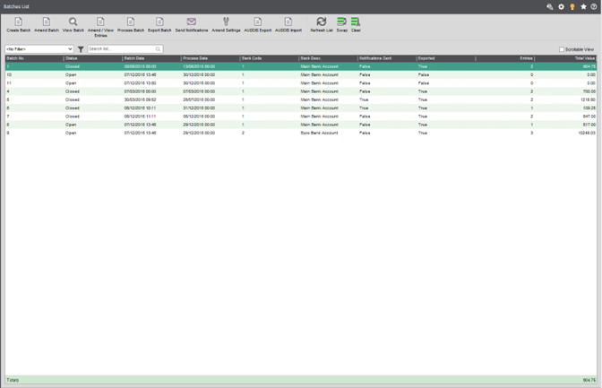 Setup and Menus - Reality Solutions Documentation